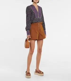 Veronica Beard Betta Floral Blouse