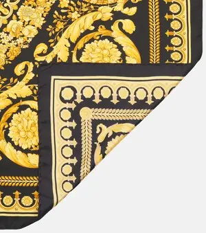Versace Barocco Silk Scarf