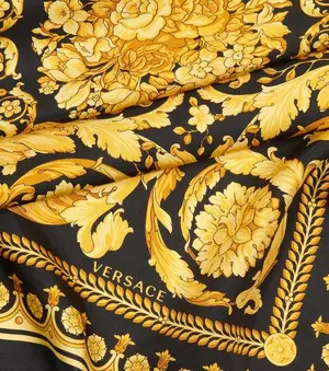 Versace Barocco Silk Scarf