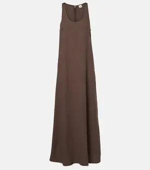 TOTEME Sable Midi Dress - Brown