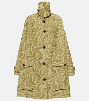 Dries Van Noten Printed Coat