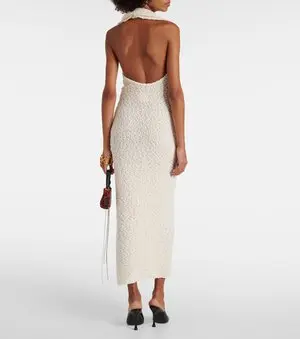 Magda Butrym Cotton-blend Bouclé Midi Dress