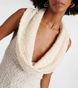 Magda Butrym Cotton-blend Bouclé Midi Dress