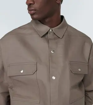 Rick Owens Denim Overshirt