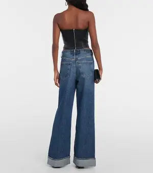 Amiri Zip-up Bustier Top