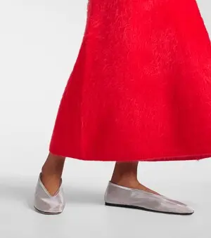 Le Monde Beryl Luna Mesh Ballet Flats