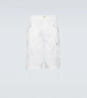 Undercover Cargo Cotton Shorts - White