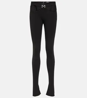 MUGLER Cutout Leggings