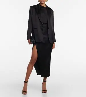 THE SEI Silk Blazer