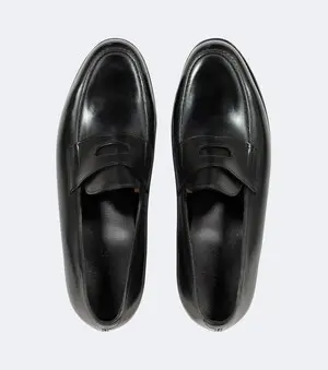 John Lobb Lopez Leather Loafers