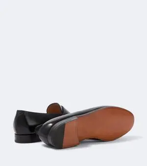 John Lobb Lopez Leather Loafers