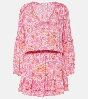 Poupette St Barth Printed Minidress - Multicoloured