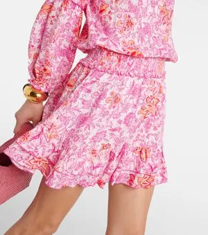 Poupette St Barth Printed Minidress