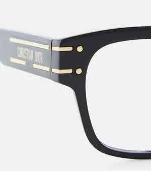 Dior Acetate Full Rim Rectangle Glasses