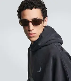 Balenciaga Mercury Oval Sunglasses