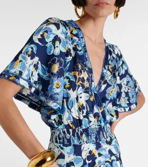 Poupette St Barth Mabelle Floral Maxi Dress