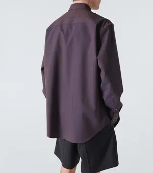 Burberry Striped Wool Shirt