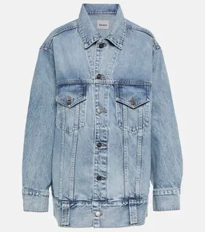 Khaite Denim Trucker Jacket - Blue