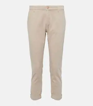 Ag Caden Mid-rise Tapered Twill Pants