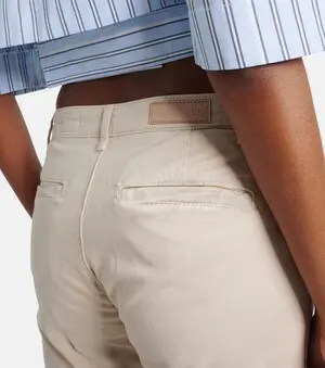 Ag Caden Mid-rise Tapered Twill Pants