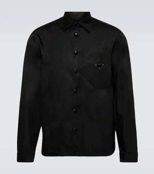 Prada Re-nylon Shirt Jacket - Black