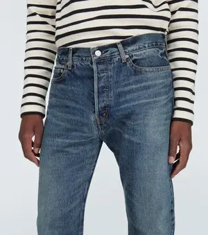 Undercover Beaded Straight Leg Jeans