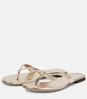 Tory Burch Leather Thong Sandals