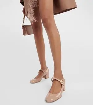 GIANVITO ROSSI Mary Jane Pumps