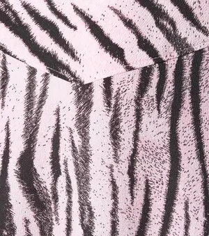 Baum Und Pferdgarten Senga Tiger-print Midi Skirt - Pink