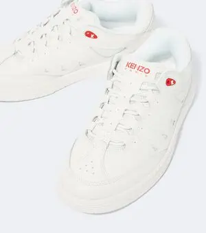 Kenzo Leather Lace-up Sneakers