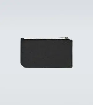 Saint Laurent Leather Id Card Case