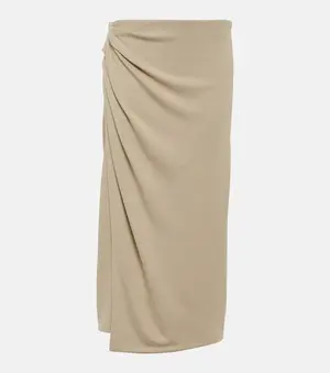 Vince Jersey Wrap Skirt