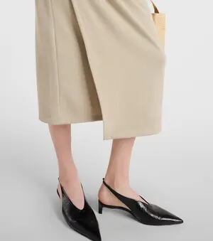 Vince Jersey Wrap Skirt