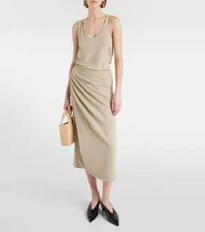 Vince Jersey Wrap Skirt