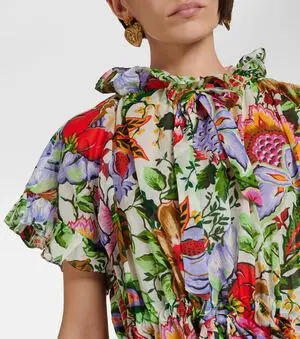 Etro Floral Cotton Blouse
