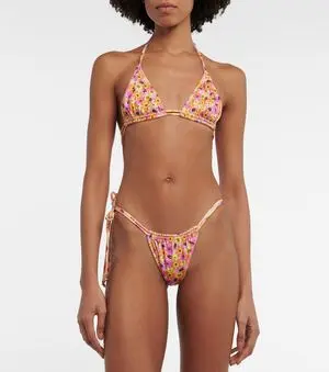 BANANHOT Seychelle Floral Bikini Top