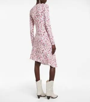 MARANT ETOILE Printed Jersey Midi Dress