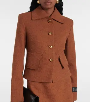 PATOU Iconic Wool Blend Jacket