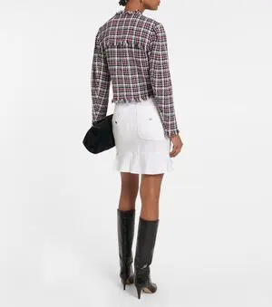 MARANT ETOILE Cotton-blend Tweed Jacket