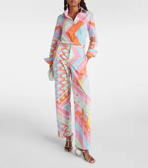 Emilio Pucci Printed Cotton Shirt