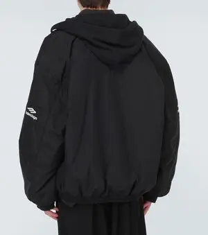 Balenciaga 3b Sports Icon Layered Track Jacket