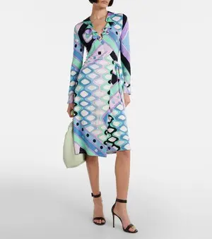 Emilio Pucci Vivara Wrap Dress