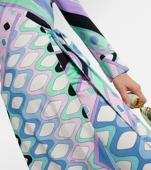 Emilio Pucci Vivara Wrap Dress