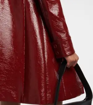 COURREGES Vinyl Mini Skirt