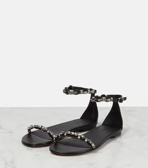 Isabel Marant Étoile Embellished Leather Sandals