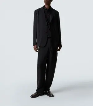 Giorgio Armani Cotton Polo Shirt - Black