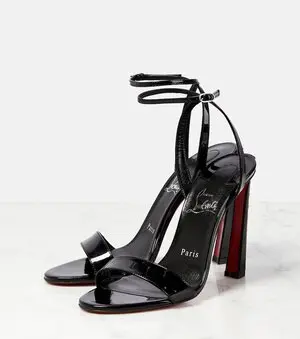 CHRISTIAN LOUBOUTIN Condorapik Queen 100 Leather Sandals