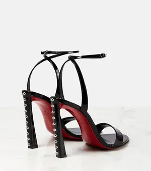 CHRISTIAN LOUBOUTIN Condorapik Queen 100 Leather Sandals