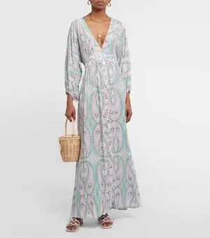 Melissa Odabash Seline Paisley Maxi Dress