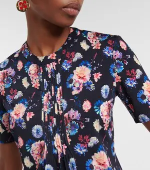 Rabanne Short Sleeve Floral Top